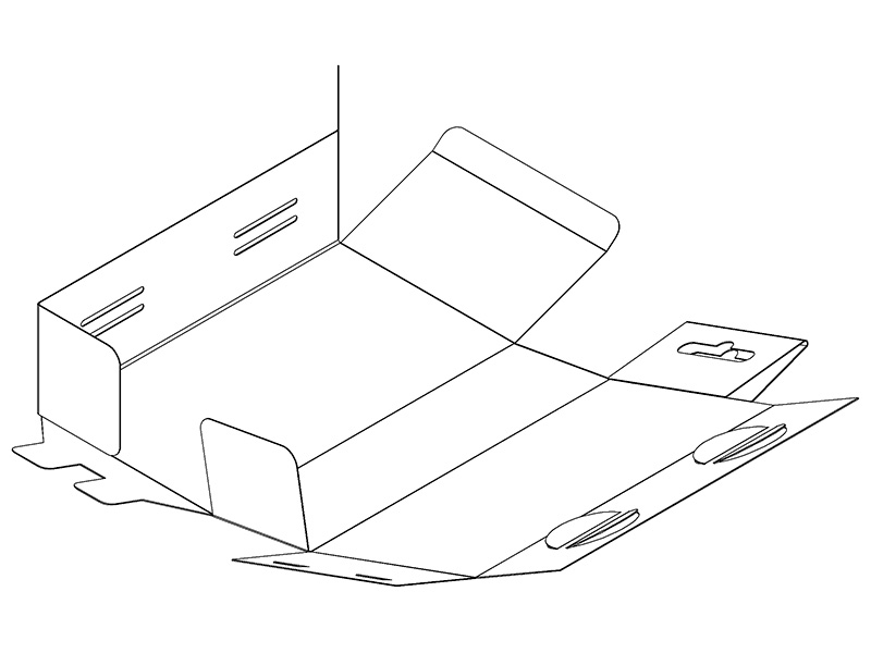 Instructions for assembling PET packaging with euroslot on one frame.