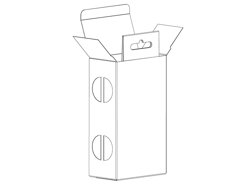 Instructions for assembling PET packaging with euroslot on one frame.